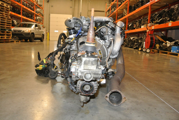 JDM Mazda 13B Engine FD3S Twin Turbo RX7 13BT 13B-REW Engine with 5 Sp ...