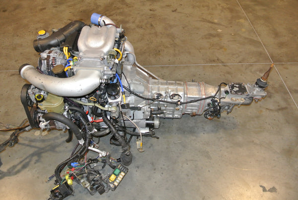JDM Mazda 13B Engine FD3S Twin Turbo RX7 13BT 13B-REW Engine with 5 Sp ...
