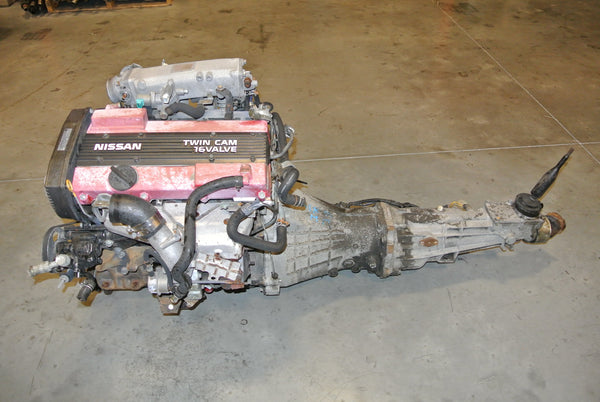 JDM Nissan CA18-DET Engine and Transmission CA18 Silvia 240SX Turbo ...