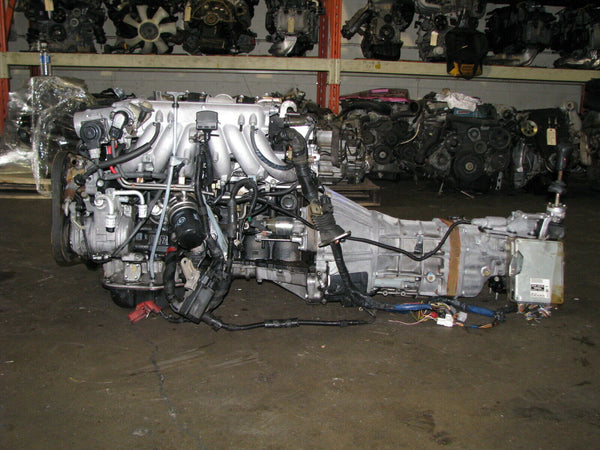 JDM Toyota 1JZ Engine and 5 Speed R154 Transmission 1JZ-GTE Twin Turbo ...