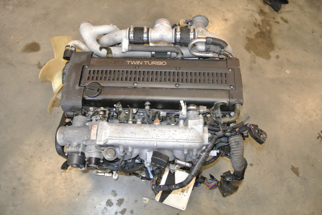 JDM Toyota 1JZ Engine Twin Turbo Non VVTi Supra Soarer Chaser 1JZGTE R ...