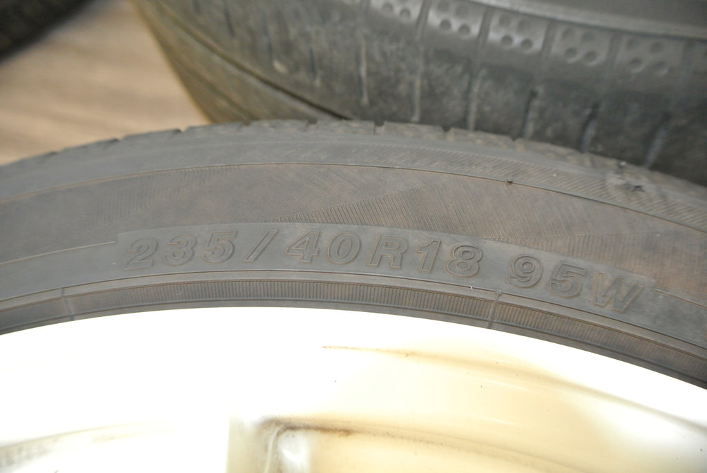 JDM Subaru Impreza WRX STi Spec C RA-R OEM Wheels Rims 18x8.5 +53 Enke ...