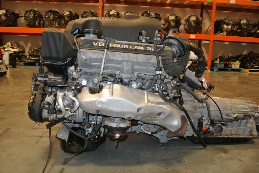 Lexus 1UZ-FE Non VVTi V8 Engine and Automatic Transmission LS400 4.0L ...
