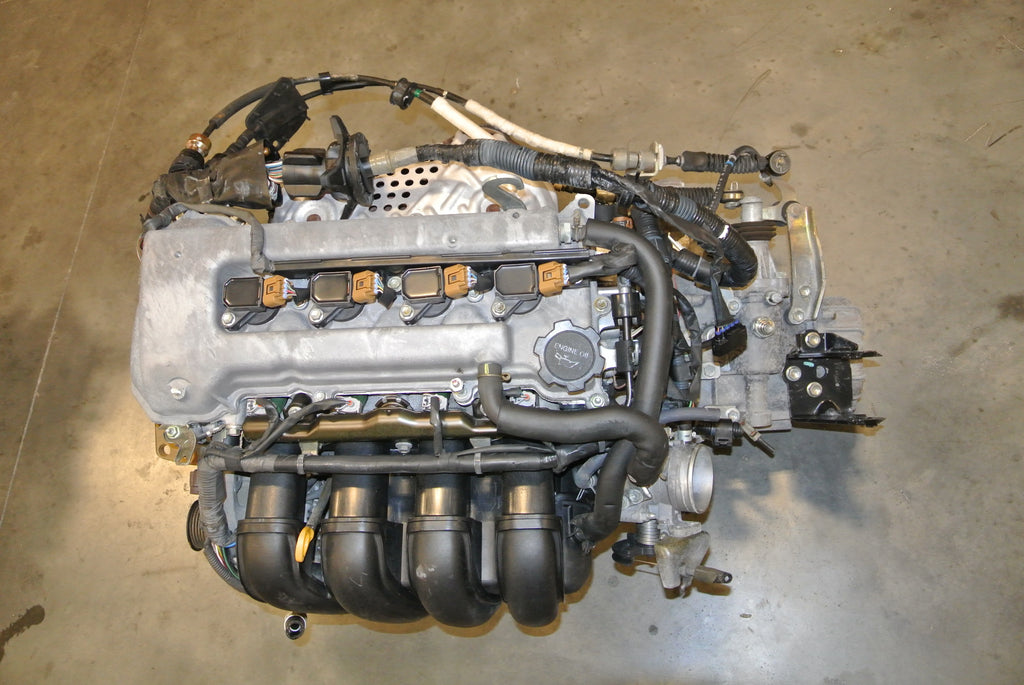 JDM Toyota 1ZZ Engine and 5 Speed Transmission 2000-2005 Corolla Matri ...