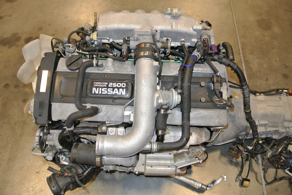 JDM Nissan RB25 Engine and 5 Speed Transmission RB25DET Turbo R33 Skyl ...