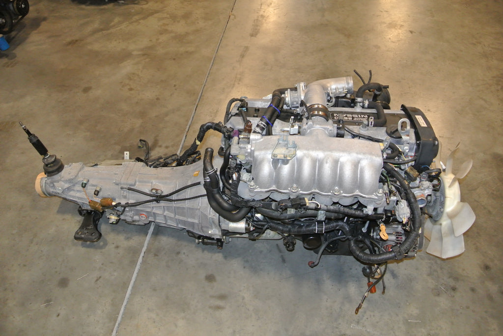 JDM Nissan RB25 Engine and 5 Speed Transmission RB25DET Turbo R33 Skyl ...