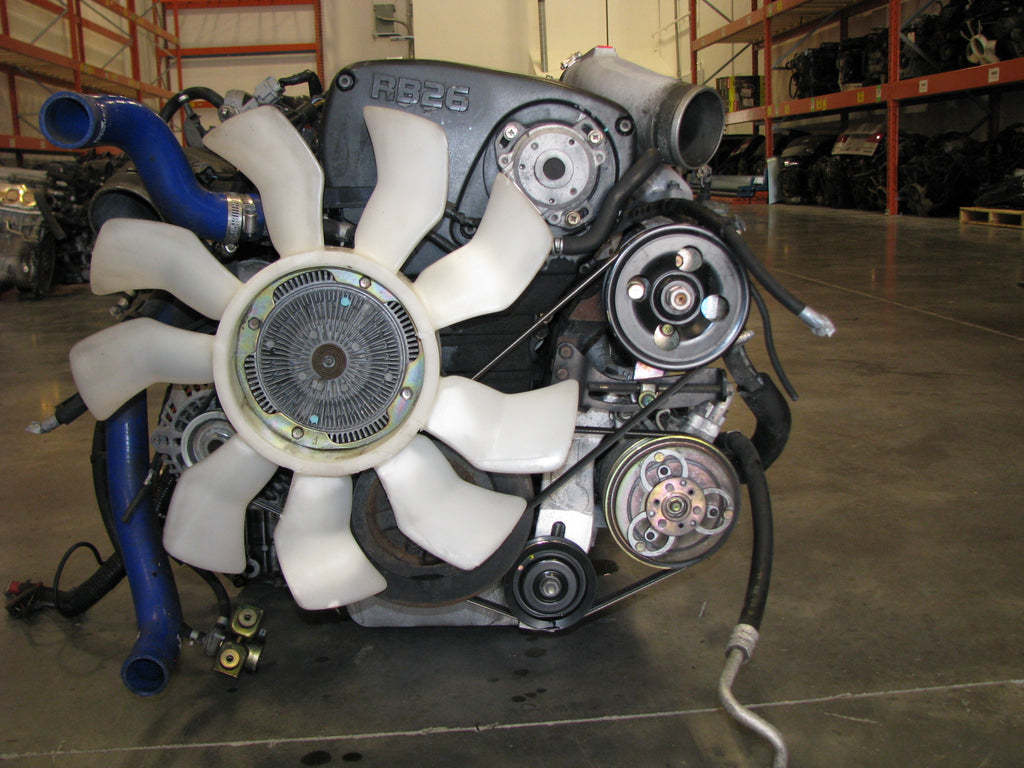 JDM Nissan RB26 Engine R33 Skyline GTR RB26DETT Twin Turbo ECR33 ...
