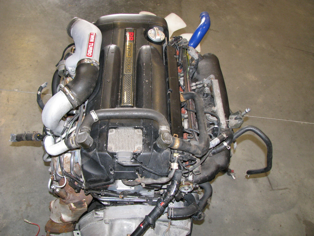JDM Nissan RB26 Engine R33 Skyline GTR RB26DETT Twin Turbo ECR33 ...
